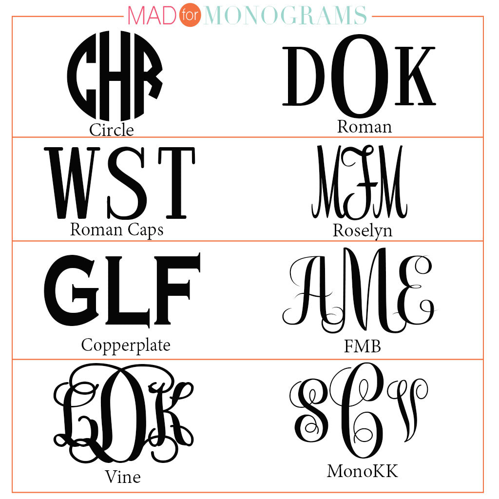Personalized Picture Frame - Bold colors Add a Name or Monogram – Mad ...