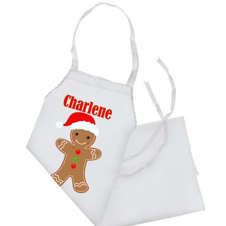Gingerbread Apron Personalized | Mad For Monograms
