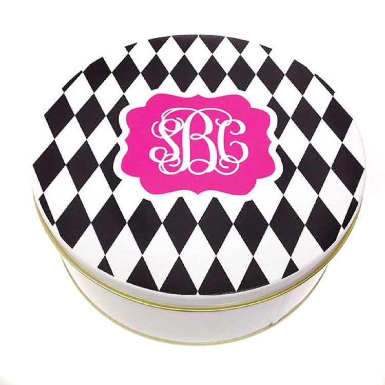 Personalized Cookie Tin| Mad For Monograms